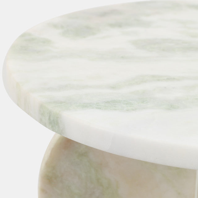 Round Marble Accent Table – Dyphor New York