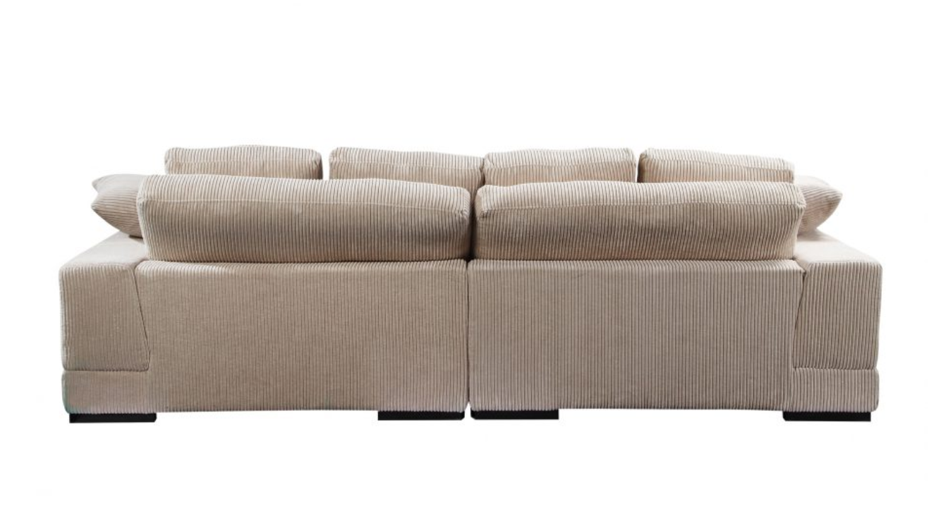 Cream Corduroy Sofa – Dyphor New York