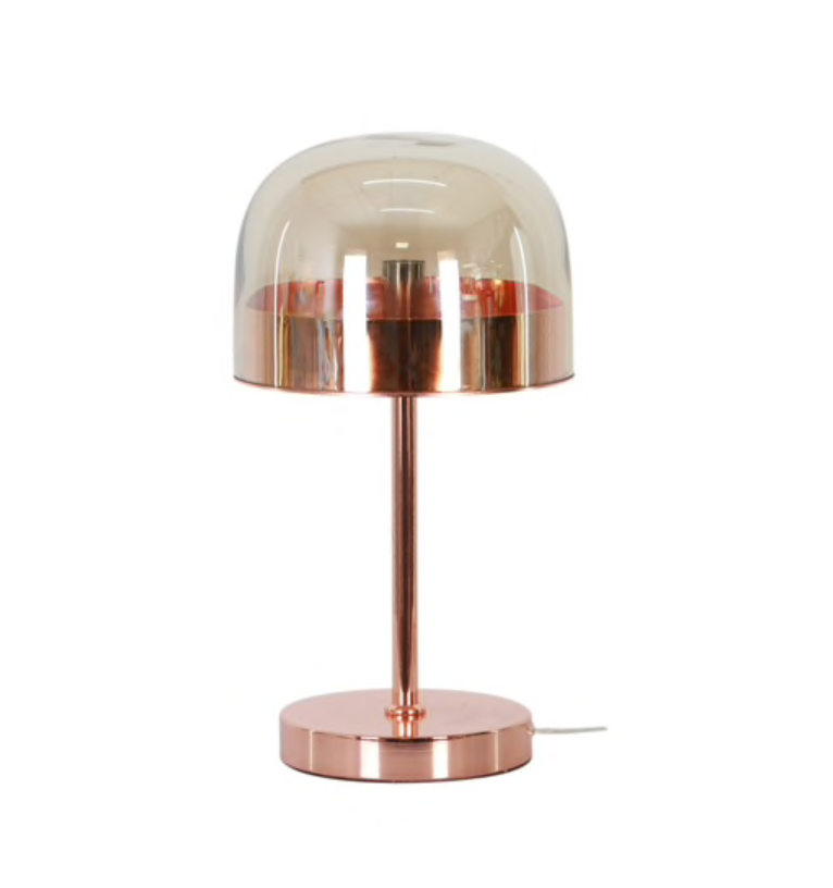 Metal/ Glass Dome Table Lamp – Dyphor New York